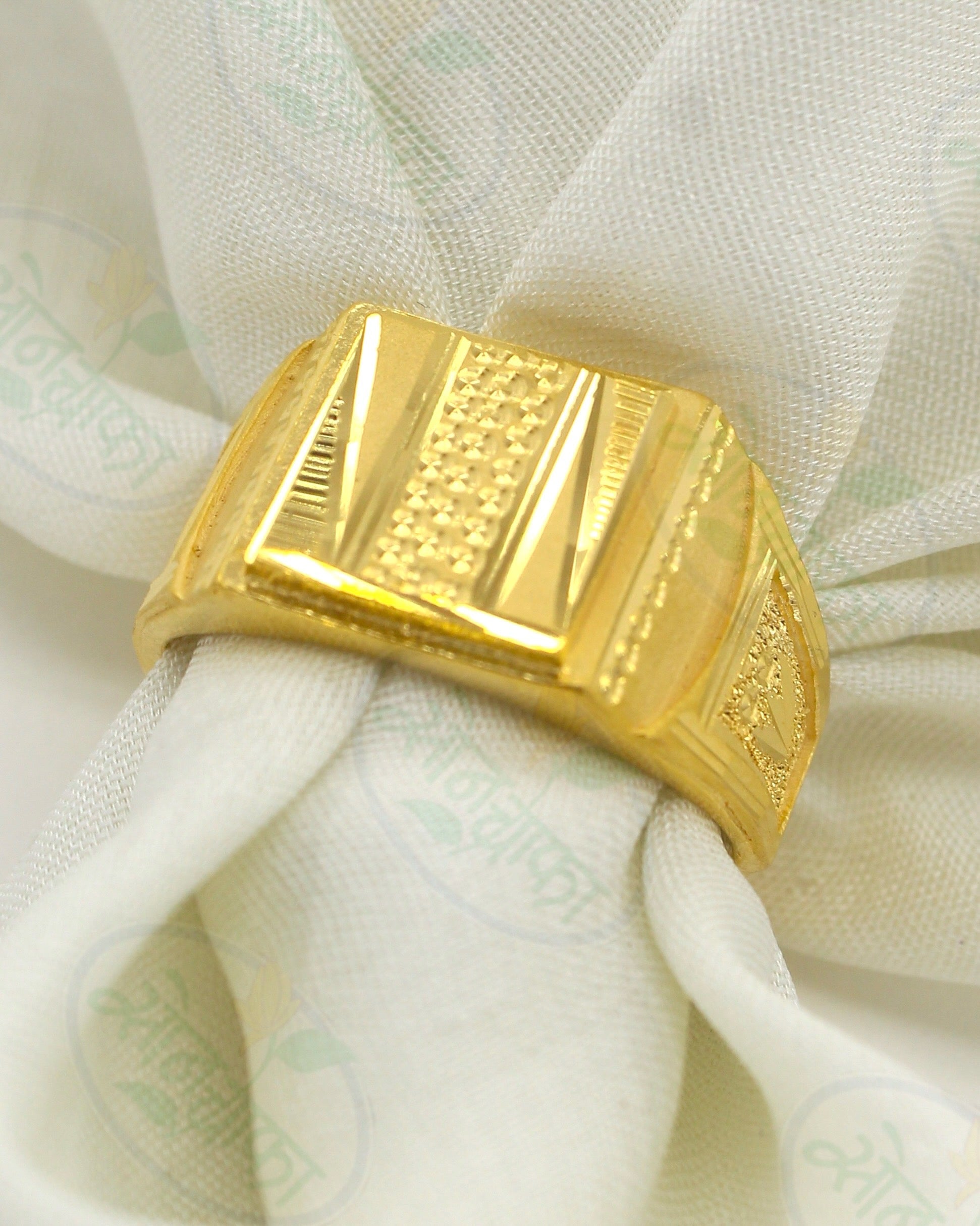 TRADITIONAL GOLD PLATED RING – Sonchafa