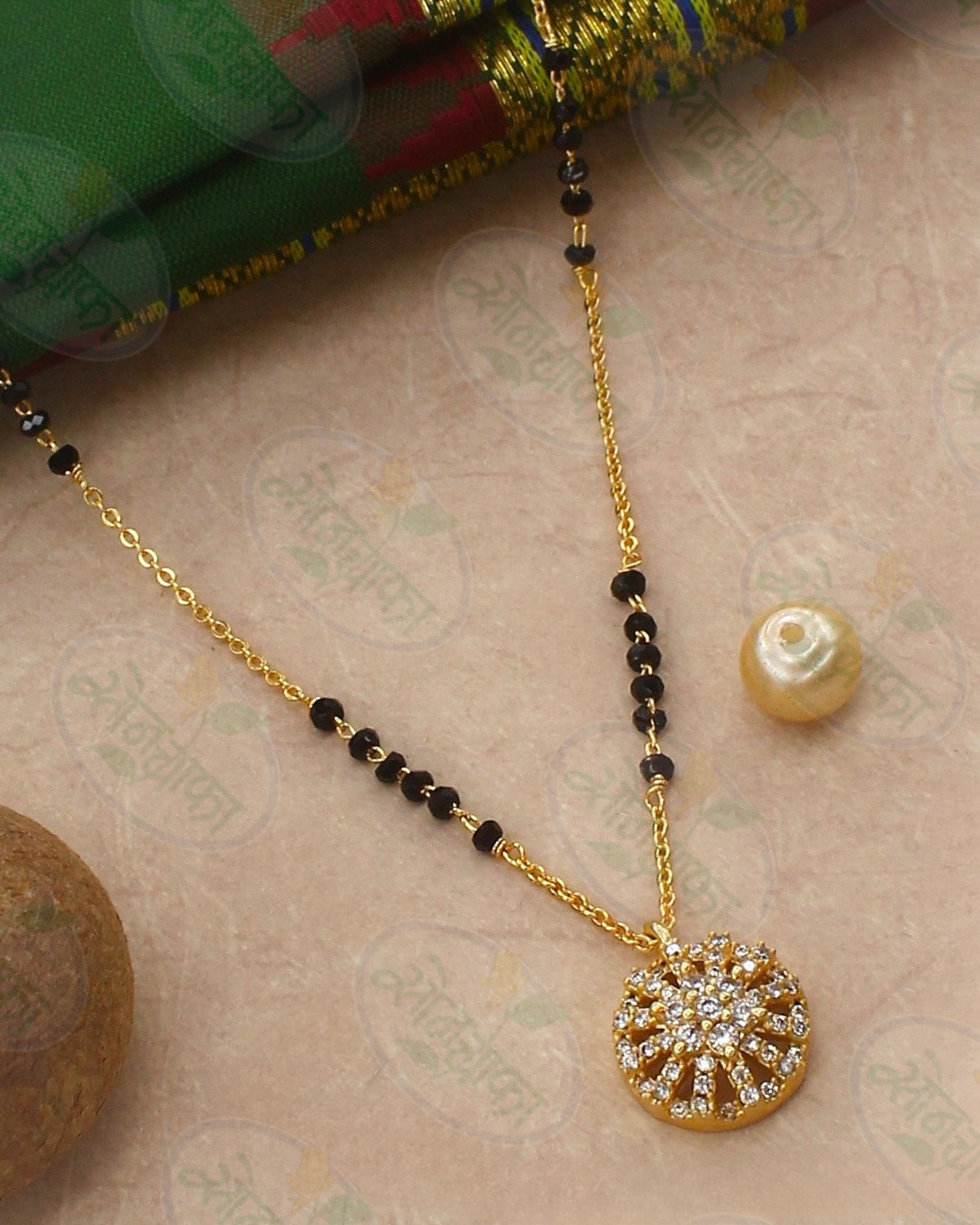 PRETTY DIAMOND MANGALSUTRA – Sonchafa