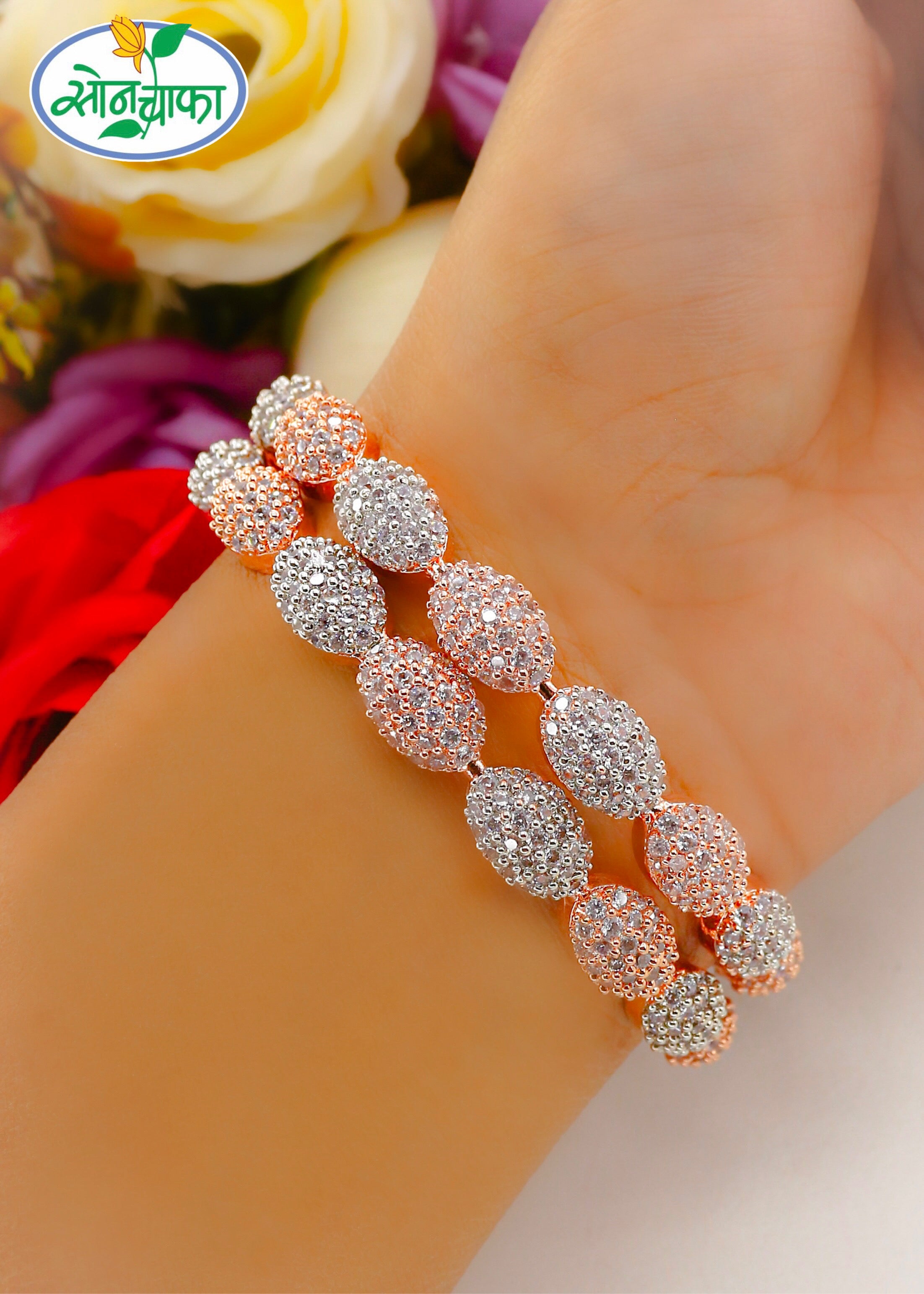 GLORIOUS DIA BANGLES – Sonchafa