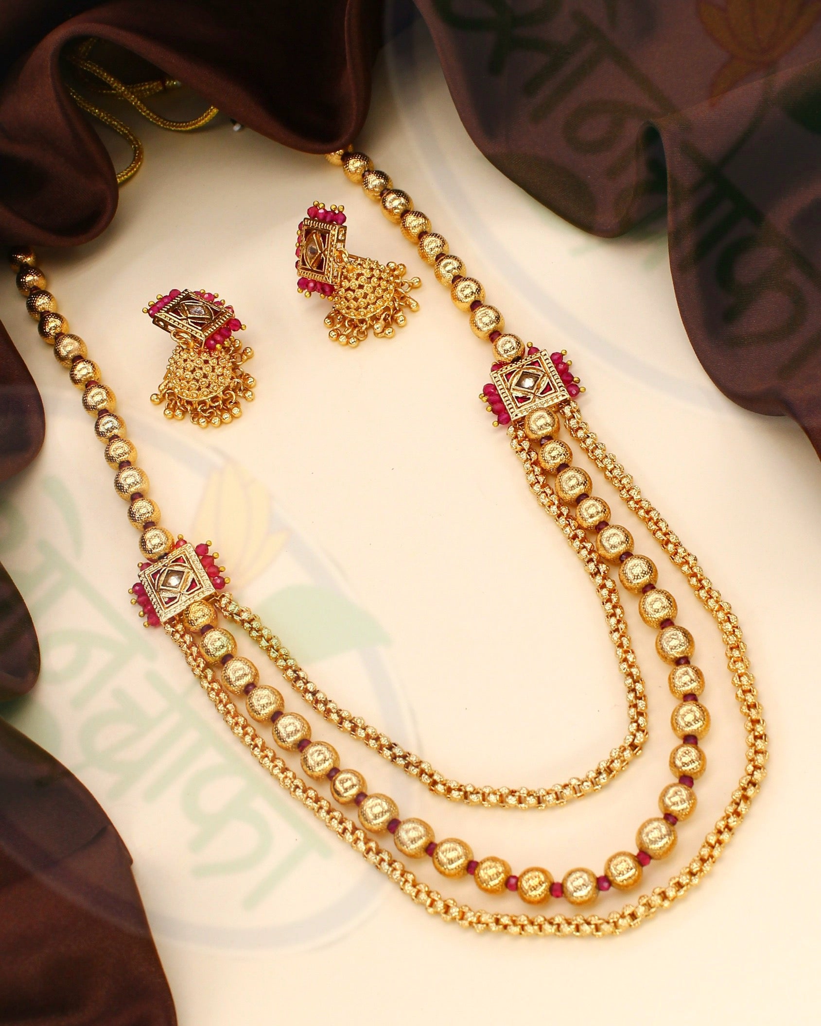 SQUARE DESIGNER NECKLACE – Sonchafa