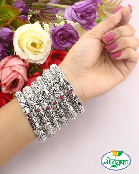 EXQUISITE OXIDISED BANGLES – Sonchafa