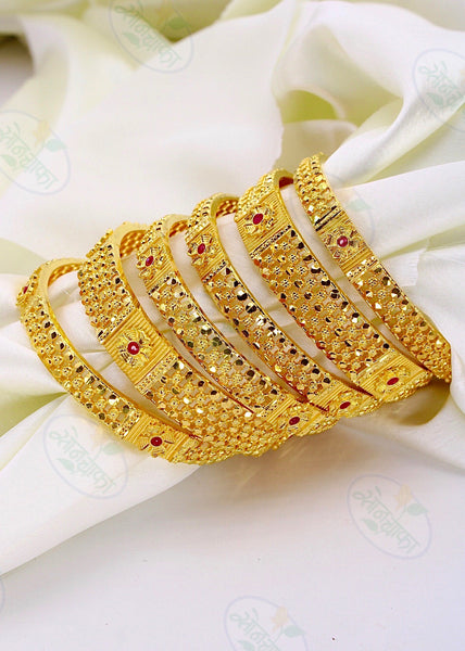 ATTRACTIVE FLORET DESIGNER BANGLES – Sonchafa