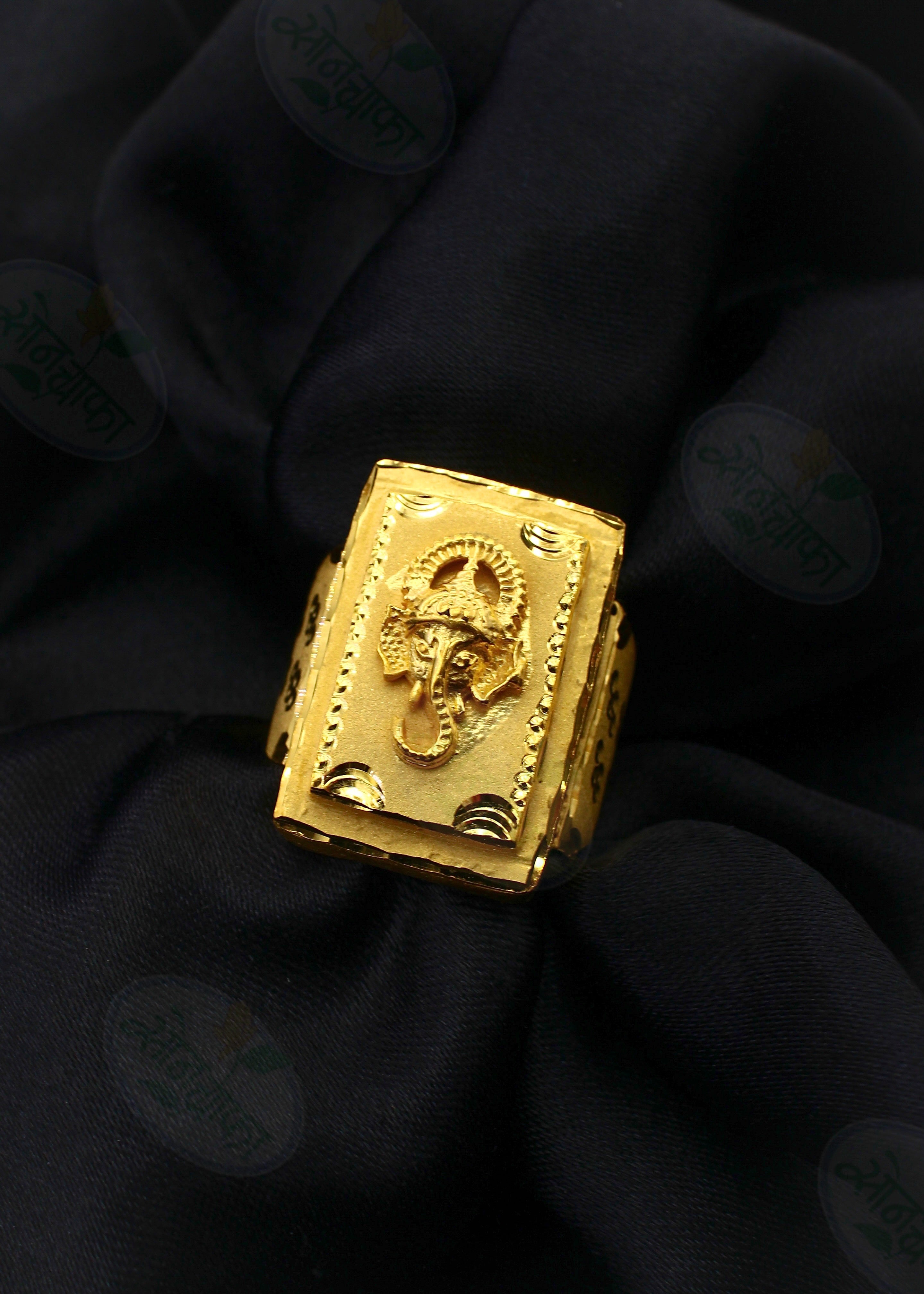 SPIRITUAL ELEGANCE GOLDEN RING – Sonchafa