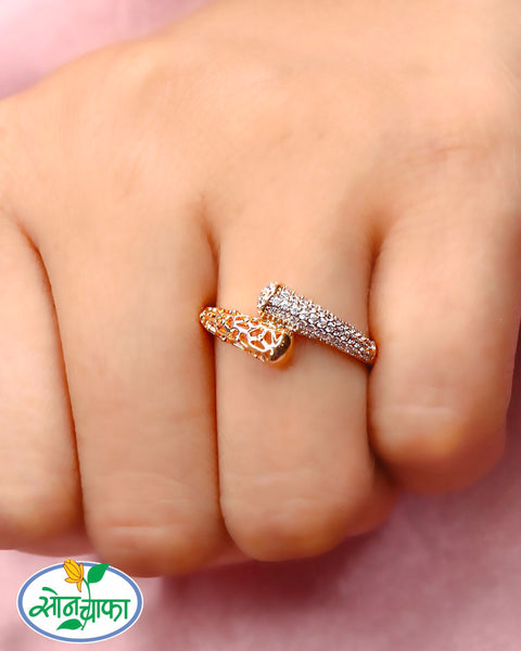 FANCY GLOSSY DIAMOND RING – Sonchafa