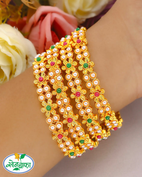 FLORET DESIGNER BANGLES – Sonchafa