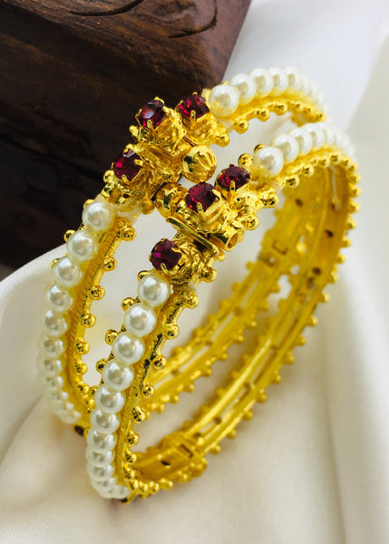 ALLURING MOTI BANGLES – Sonchafa