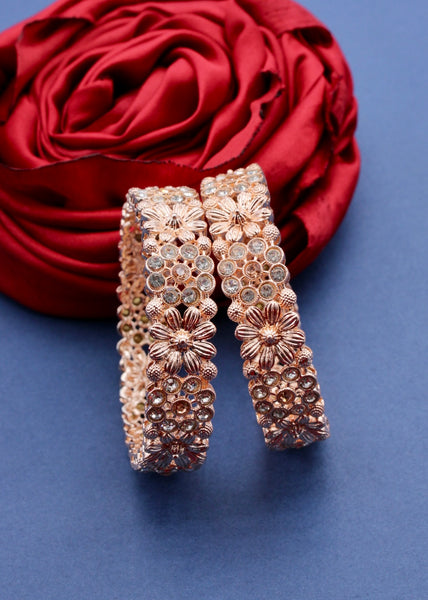 ANTIQUE FLOWERET BANGLES – Sonchafa