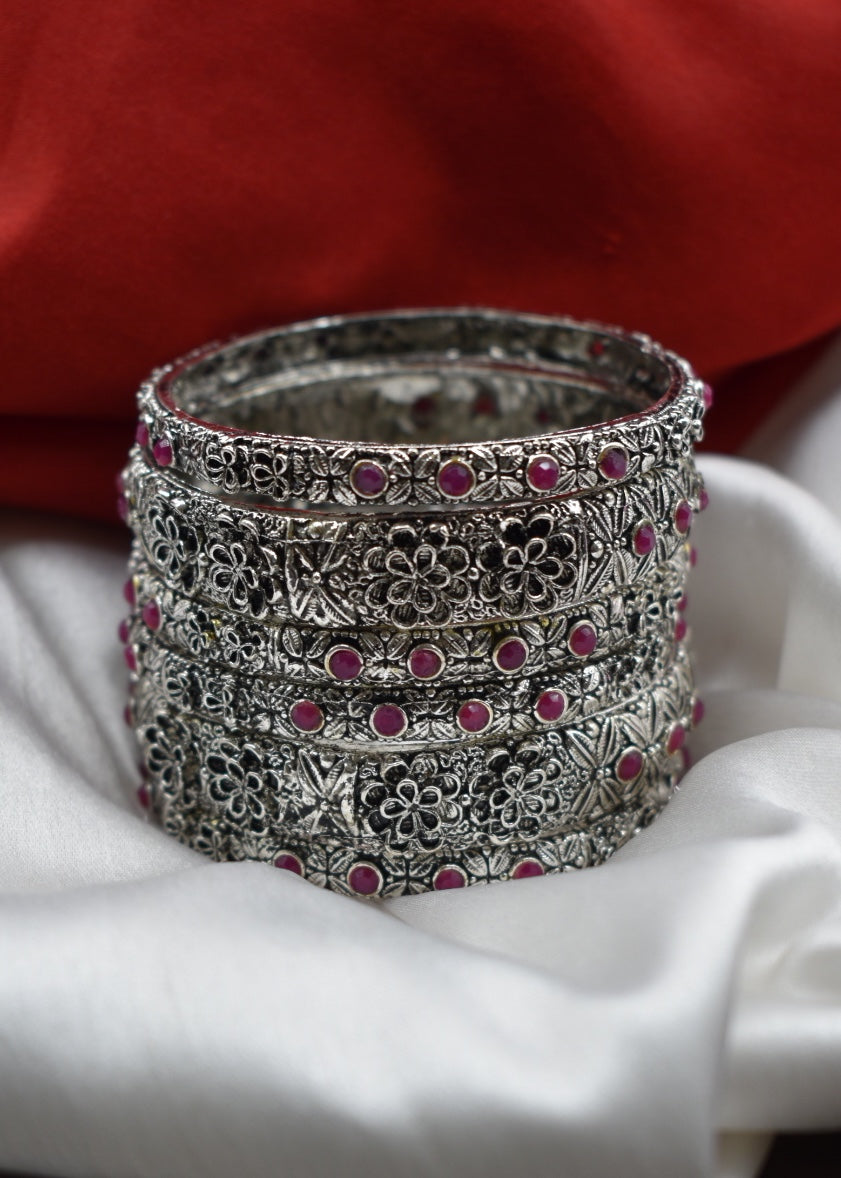 CLASSY FLORET BANGLES – Sonchafa
