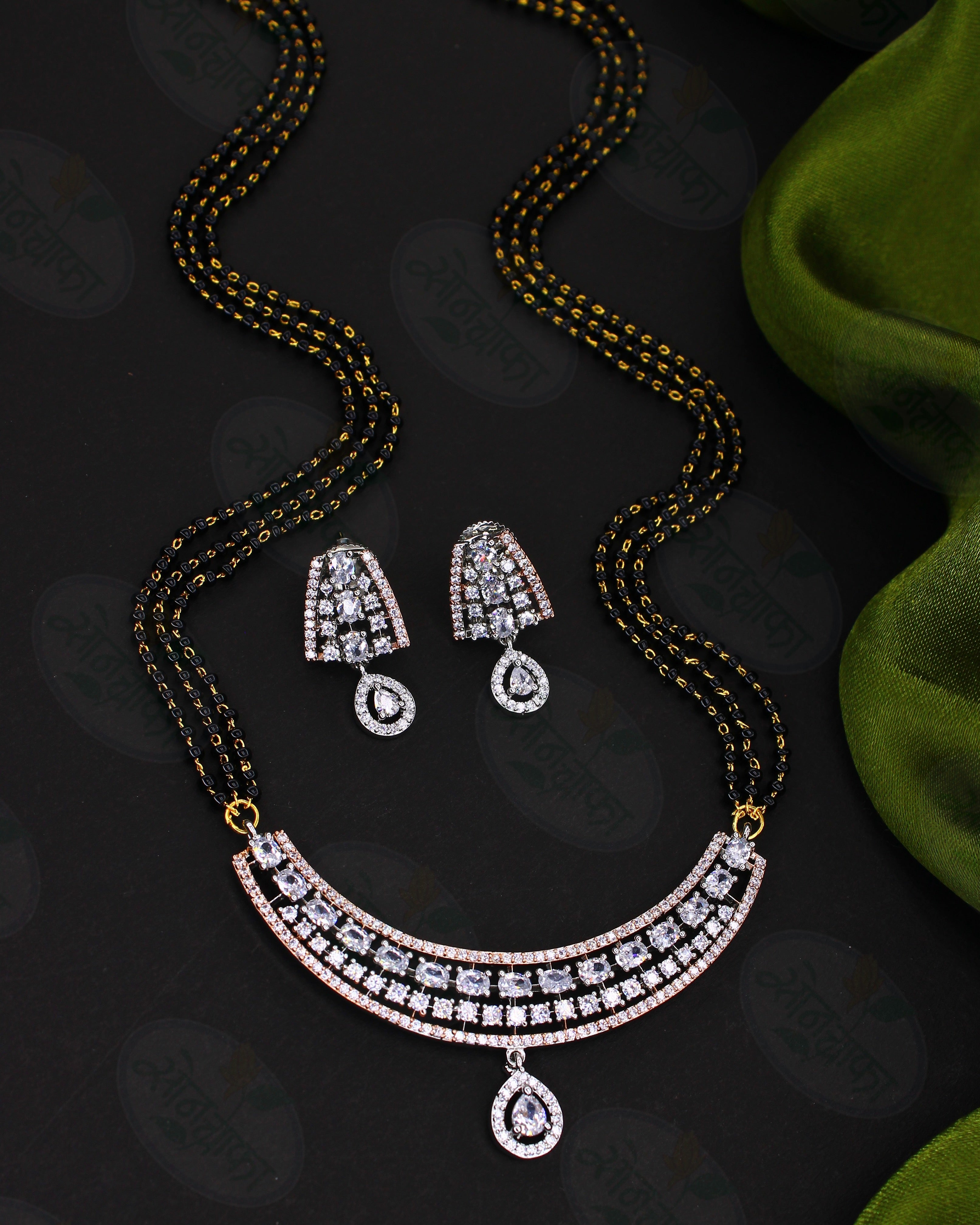 BEAUTIFUL DIAMOND MANGALSUTRA – Sonchafa