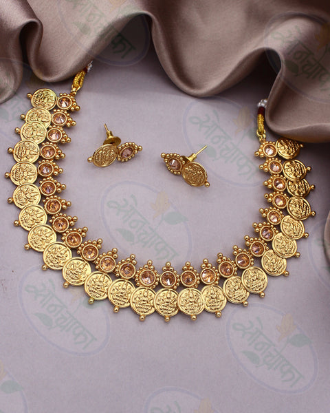 LAXMI COAIN NECKLACE – Sonchafa