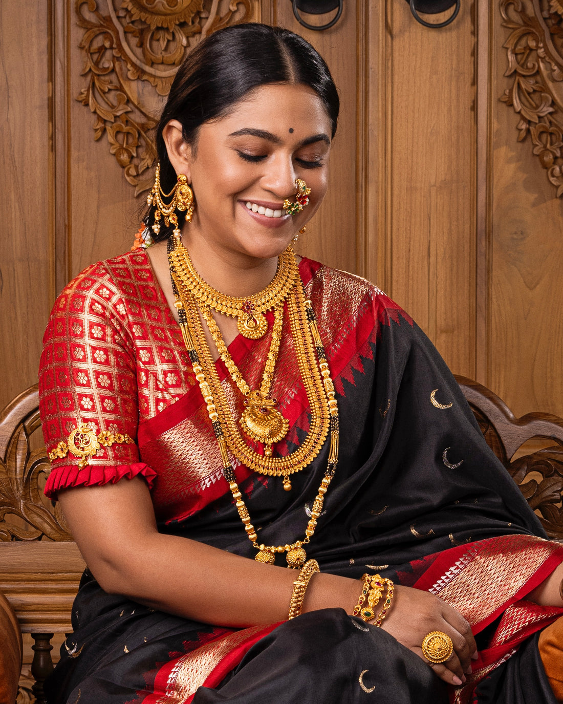 Traditional Bridal Wedding Maharashtrian Jewellery – Sonchafa