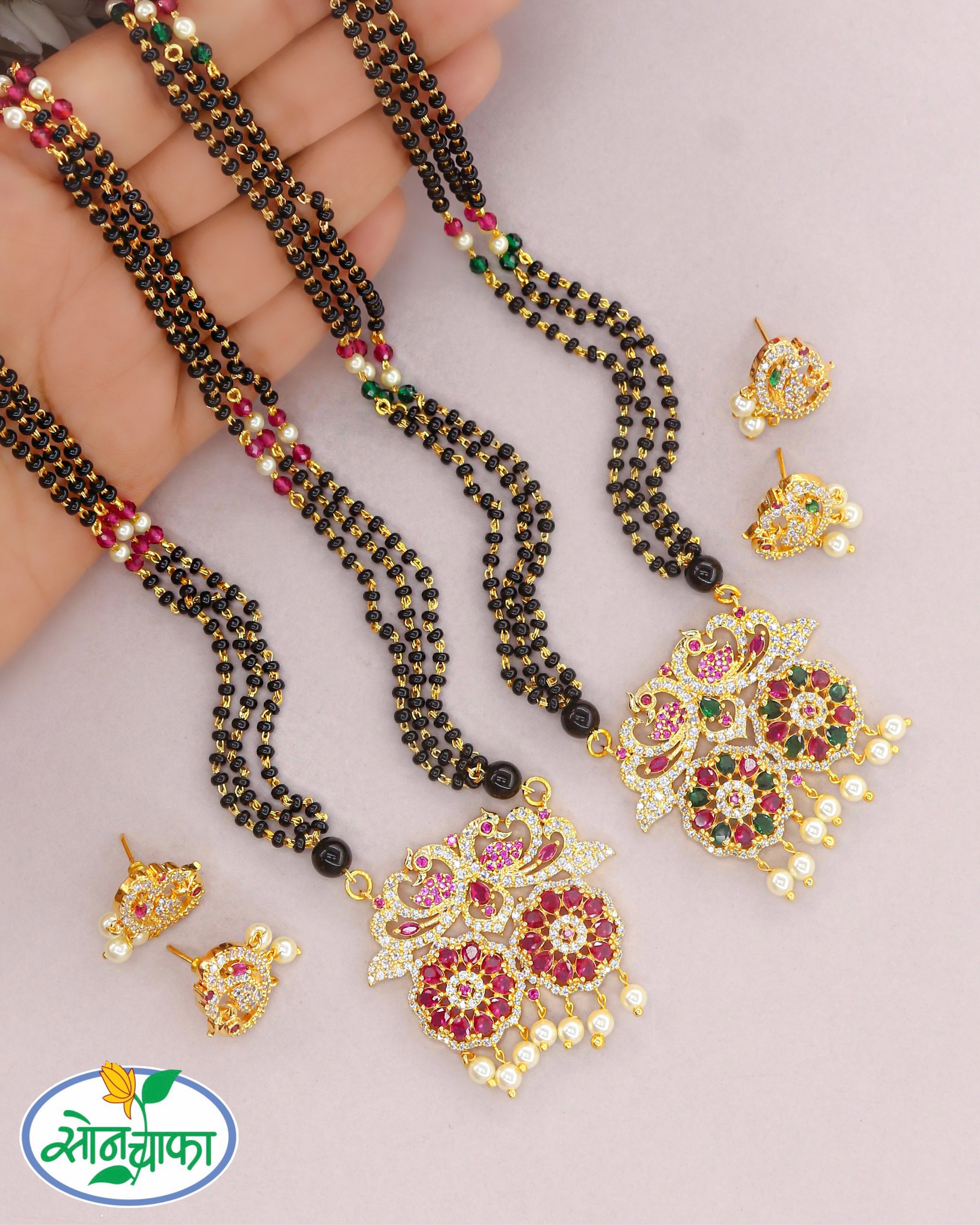 CLASSICAL MOTI MANGALSUTRA – Sonchafa
