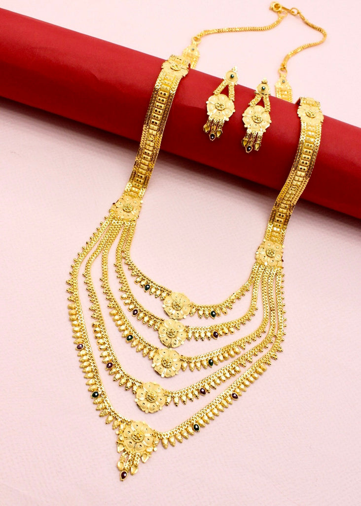 DECOROUS FLOWERET NECKLACE – Sonchafa