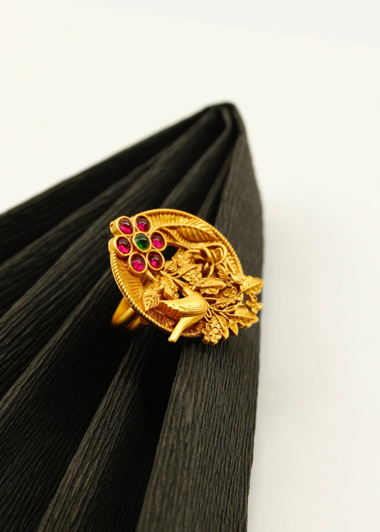 GRACY FLORET MATTE RING – Sonchafa