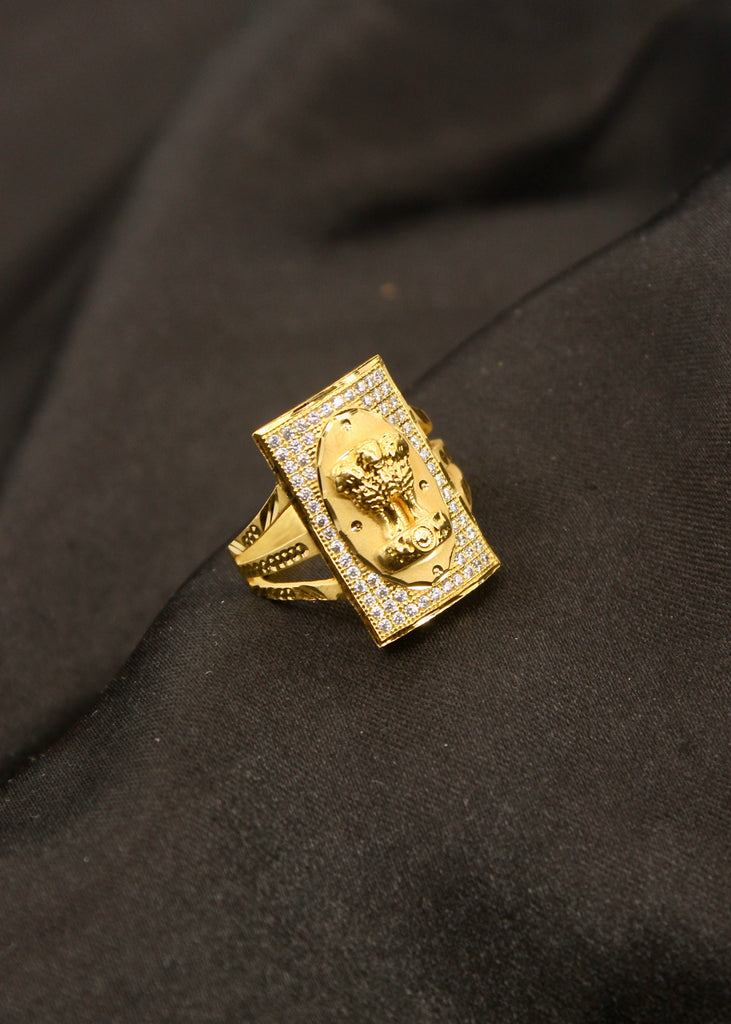 BEWITCHING GOLDEN MEN'S RING – Sonchafa