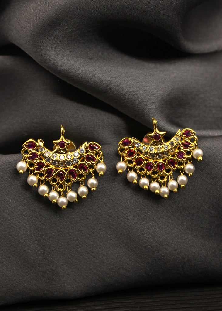 PEARLY CHANDRAKOR EARRINGS – Sonchafa