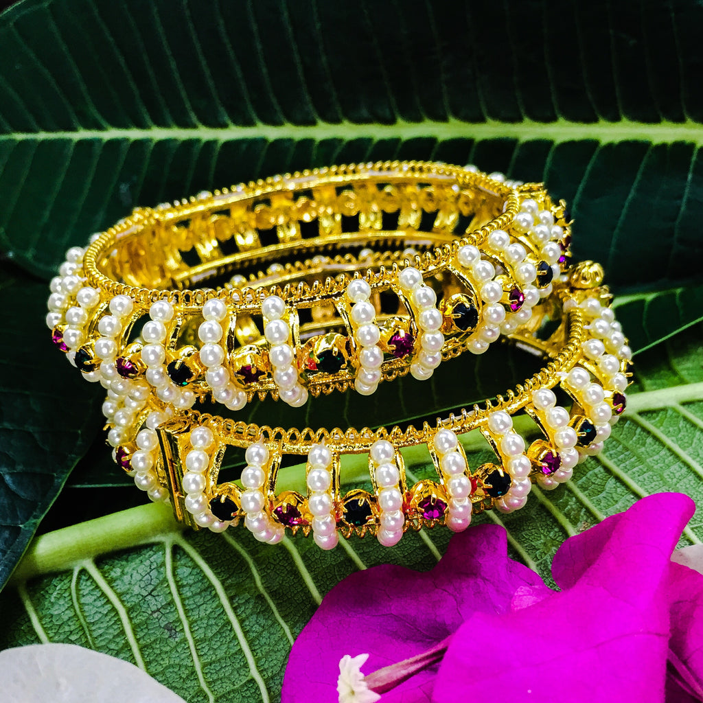 DESIGNER MOTI BANGLES – Sonchafa
