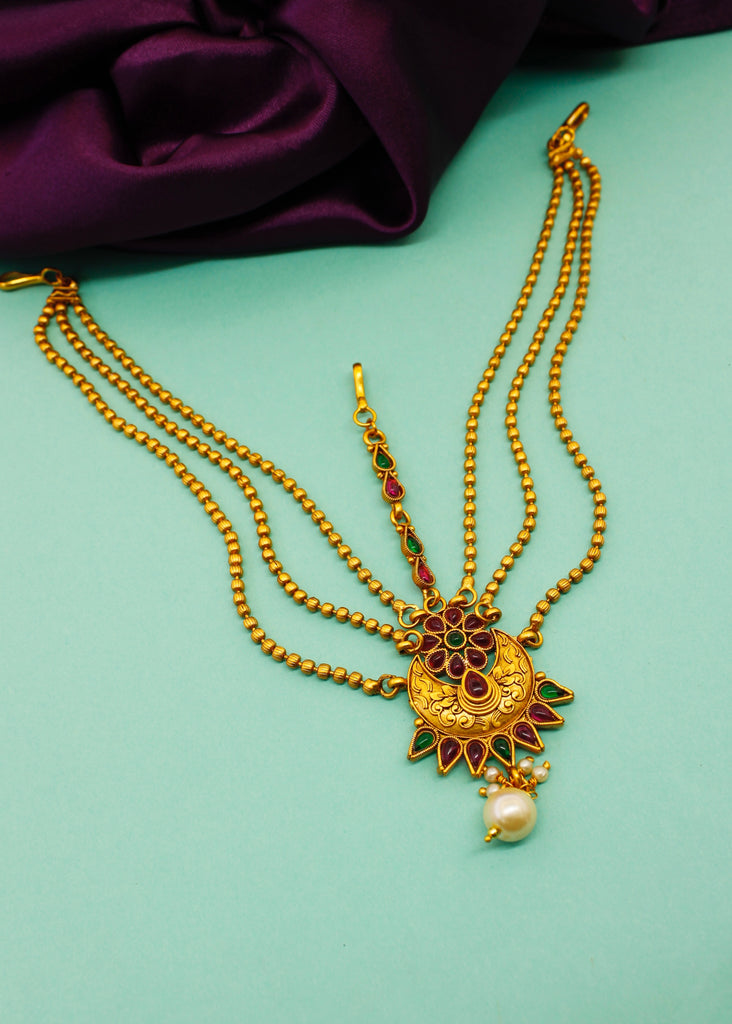 HALF- MOON DESIGNER BINDI – Sonchafa