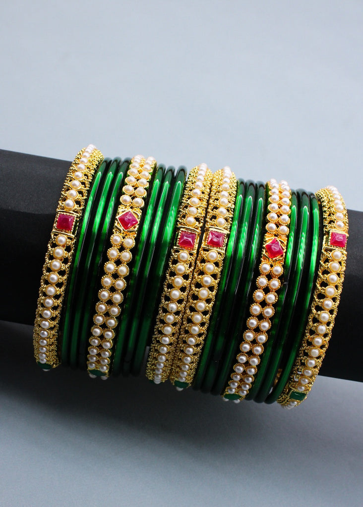 ALLURING MOTI BANGLES – Sonchafa