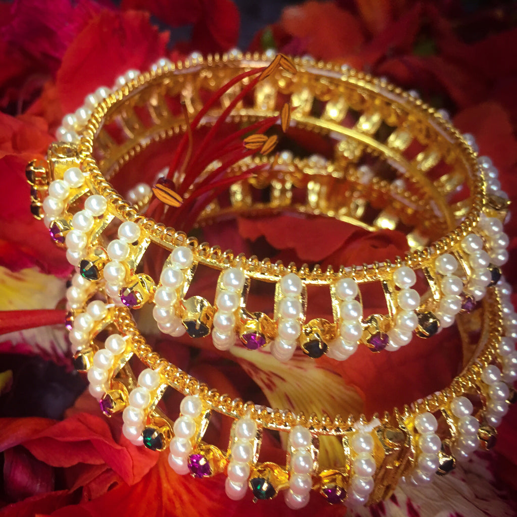 DESIGNER MOTI BANGLES – Sonchafa