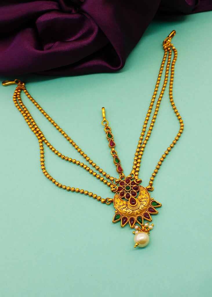 HALF- MOON DESIGNER BINDI – Sonchafa