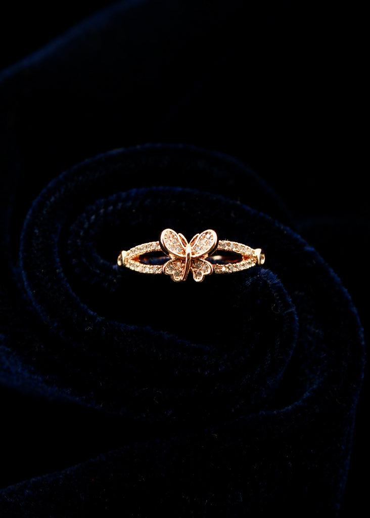 DESIGNER BUTTERFLY FINGER RING – Sonchafa