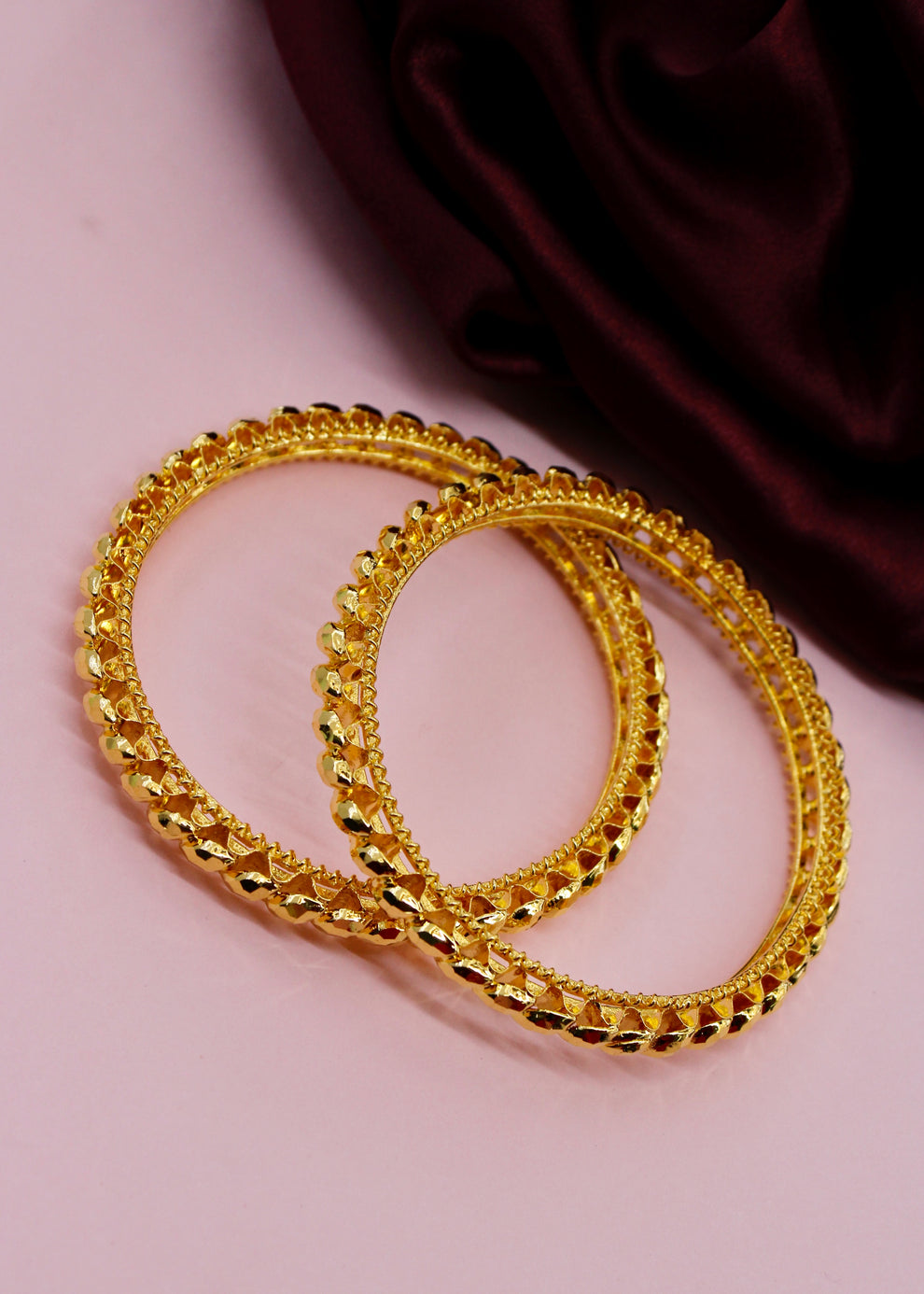GAHU TODE | TAAS GEHU TODA 1 GRAM GOLD BANGLES - SONCHAFA – Sonchafa